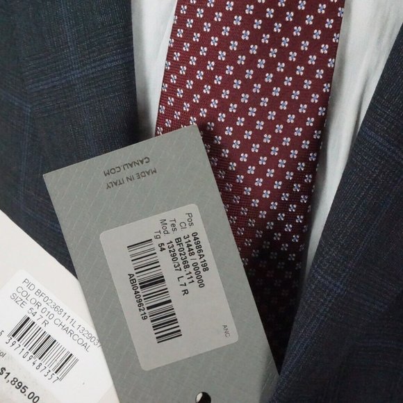 Canali | Suits & Blazers | Canali 934 Current Silver Label Gray Blue ...